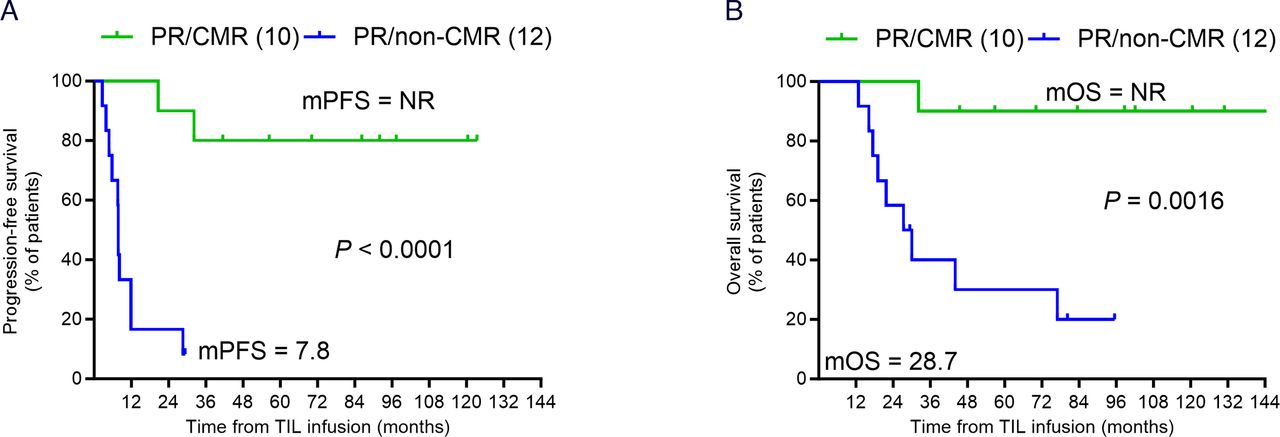 Complete metabolic response as early predictor of long-term efficacy ...