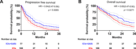 Association of 5α-reductase inhibitor prescription with immunotherapy ...