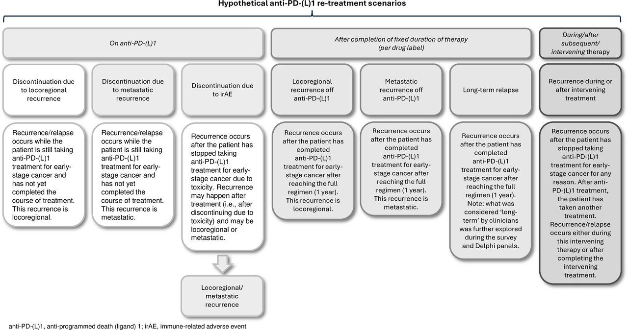Clinical factors influencing retreatment with anti-PD-(L)1 therapies ...